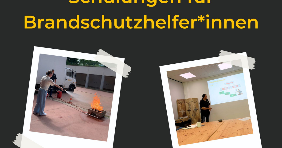 BAUR-Gruppe - Safety first: Training for fire safety assistants